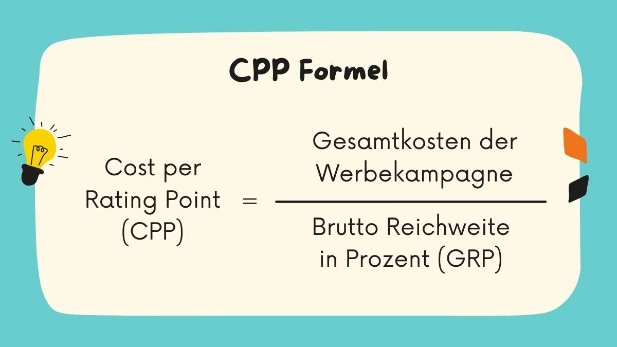 CPP berechnen: So einfach berechnen Sie den Cost per Rating Point